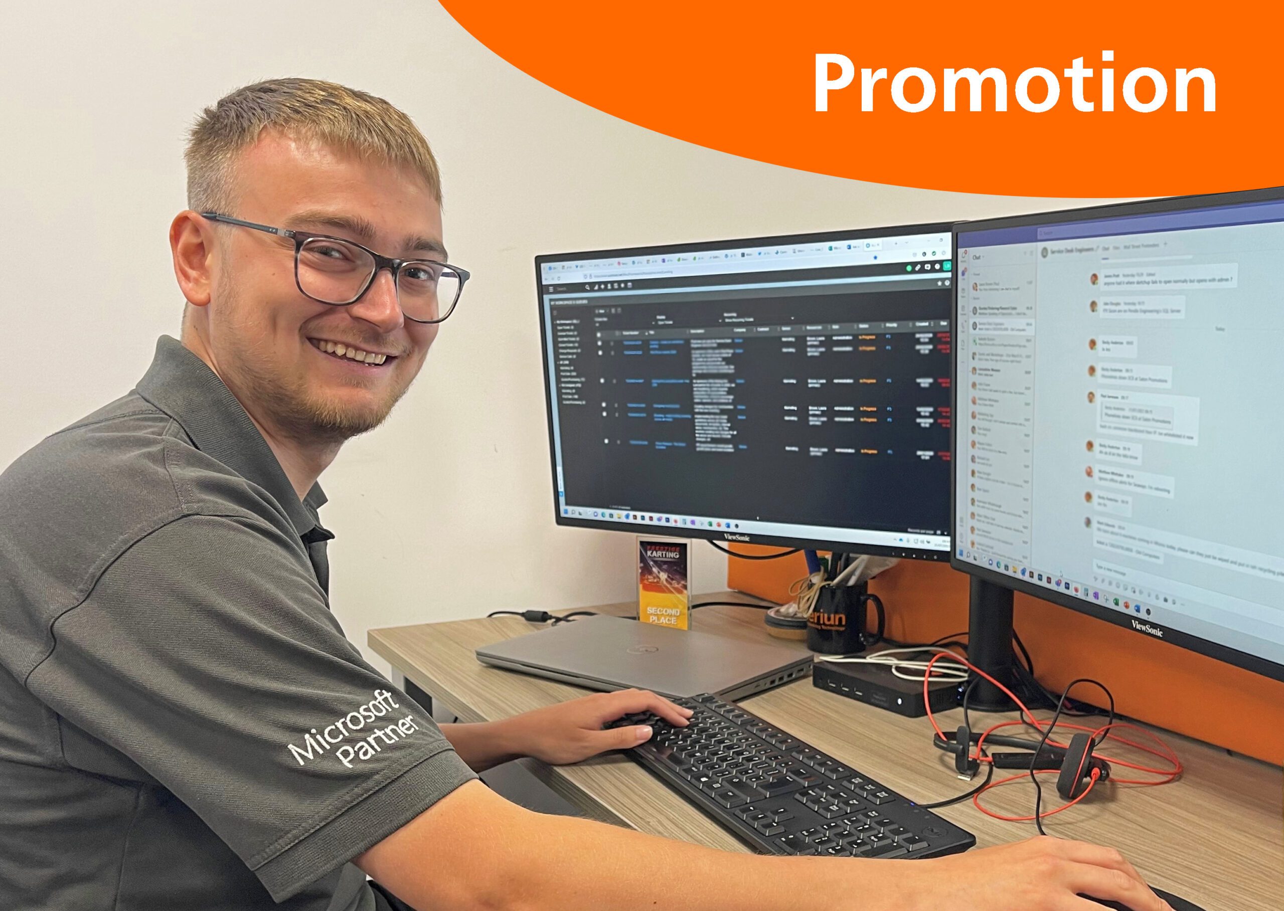 Seriun promote Joe Joinson to 3rd Line Engineer - Seriun